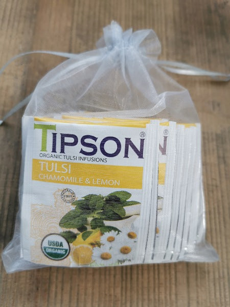 Tipson tea - Organic Tulsi With Camomile Lemon – Tea Store Aotearoa ...