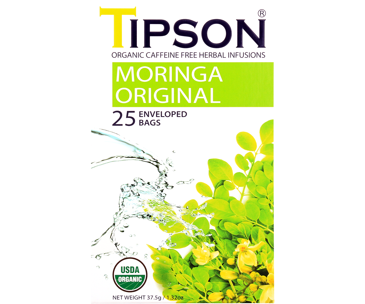 Tipson Tea - Organic Moringa Original – Tea Store Aotearoa - Basilur ...