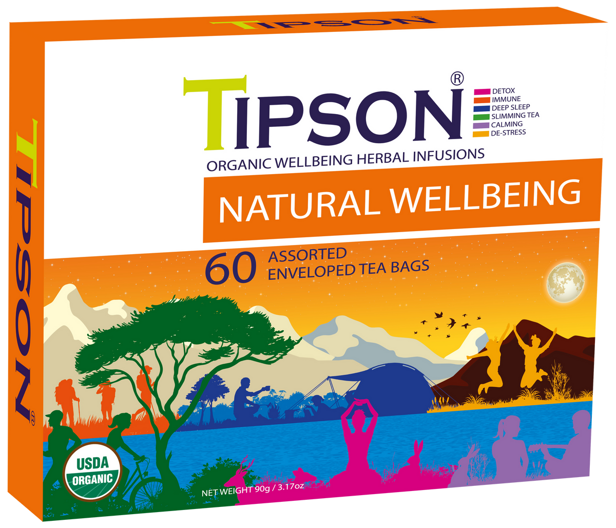 Tipson tea - Organic Tulsi Assorted – Tea Store Aotearoa - Basilur Tea ...
