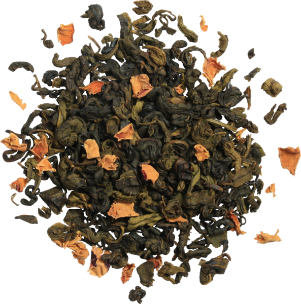 Gallery - "Evergreen Forest" - Green Tea with Rose Petals "Strawberry ...